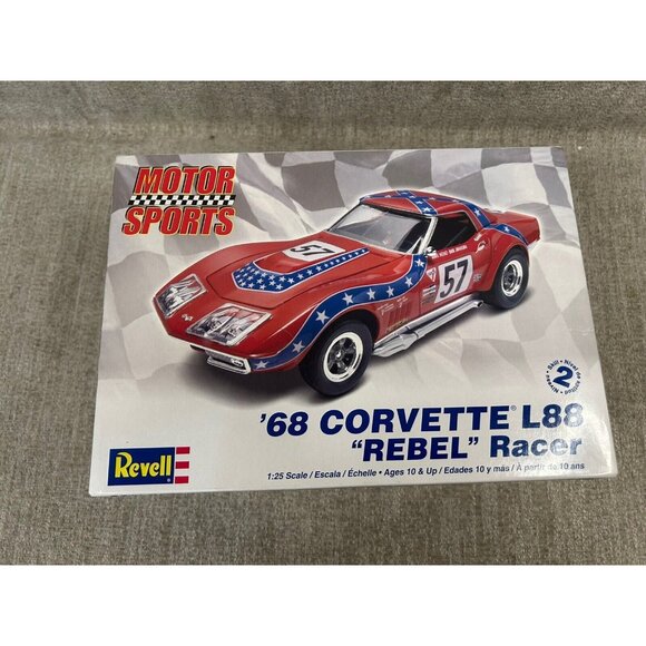 Revell | Toys | Revell 25 Scale 68 1968 Chevy Corvette L88 Rebel Racer ...